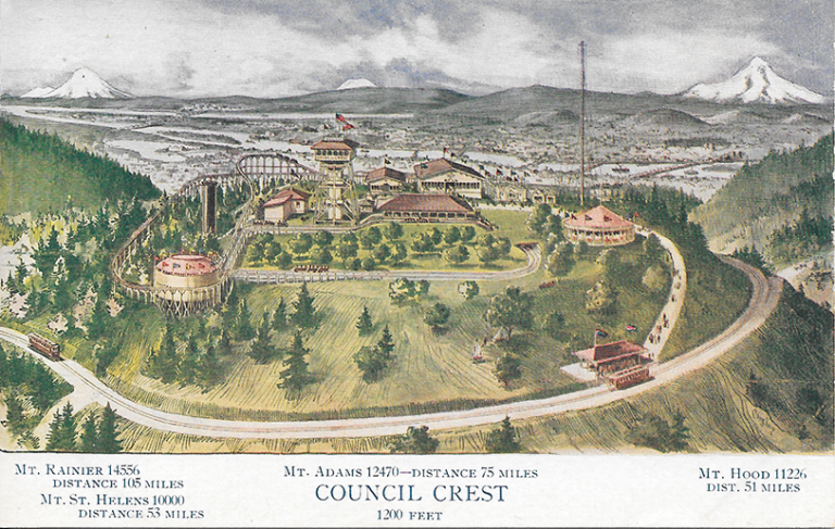 Forgotten Portland: Council Crest Amusement Park - SteveCarroll.net